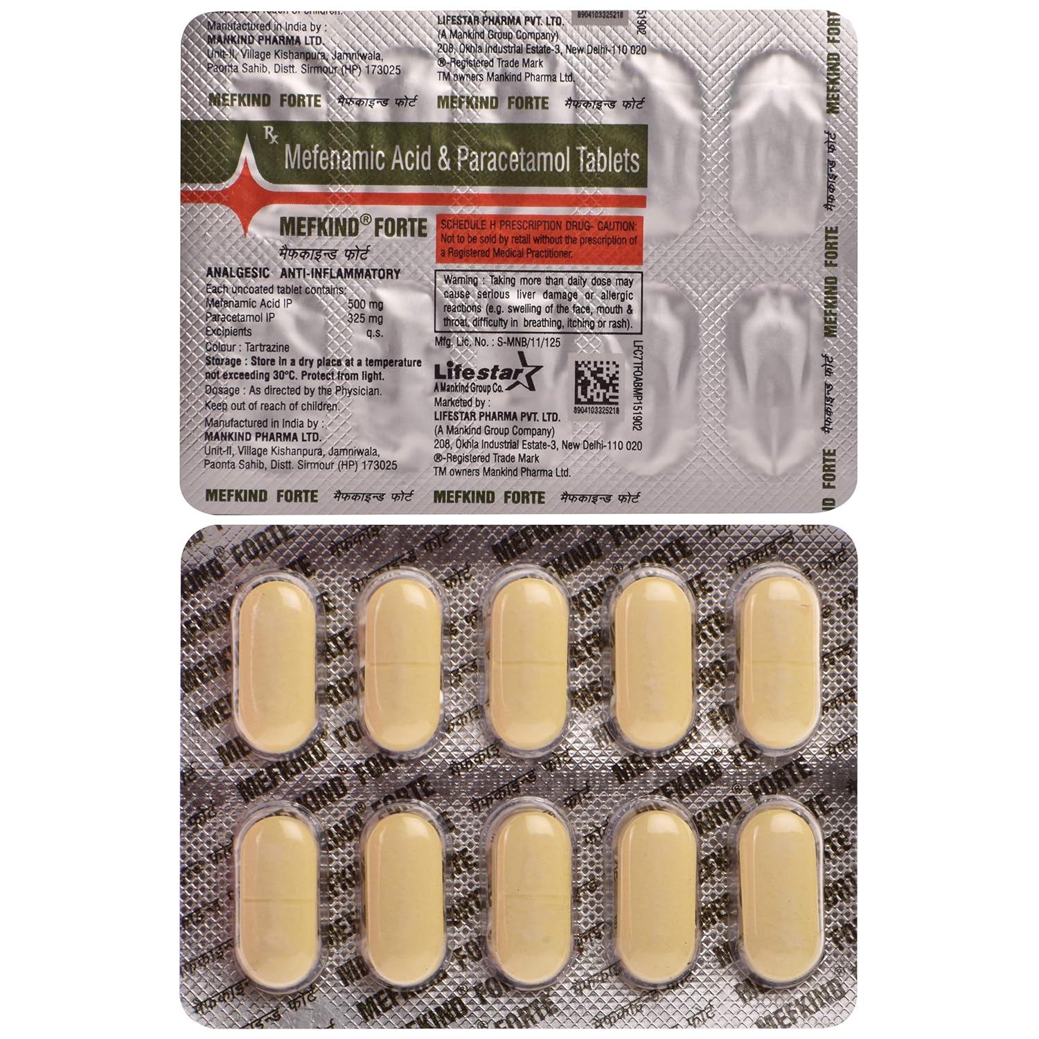 MEFKIND FORTE TABLET – ROGINI PHARMACY